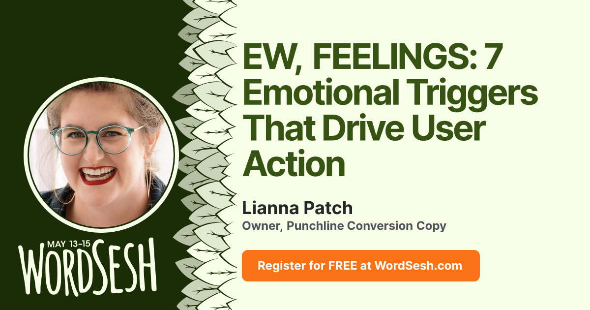 EW, FEELINGS: 7 Emotional Triggers That Drive User Action | WordSesh